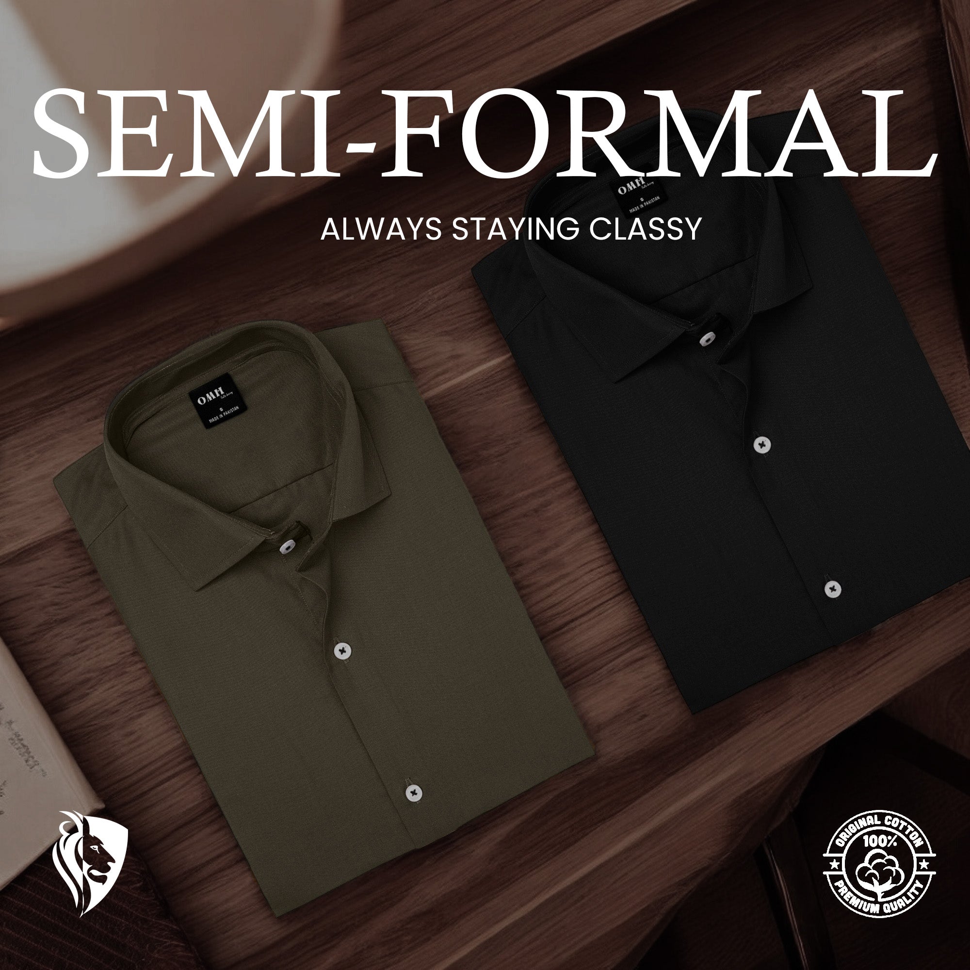 Semi Formal Shirts – OMH Clothing